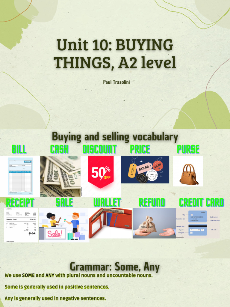 A2 Quantifiers | PDF | Language Arts & Discipline | Self-Improvement