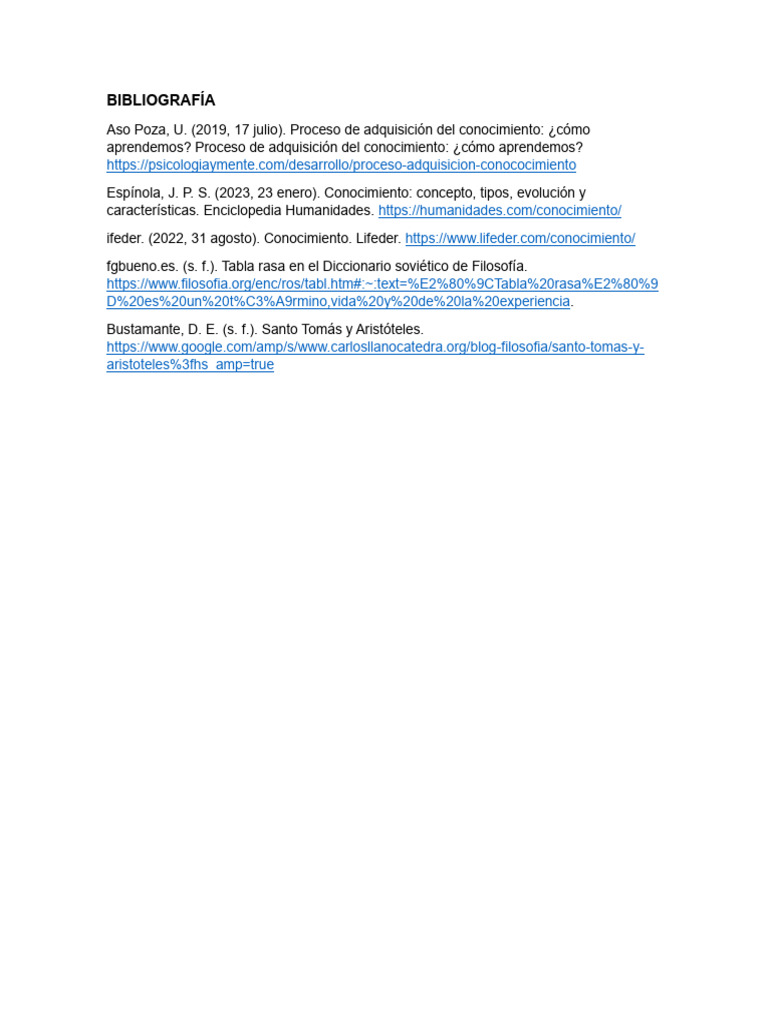 BIBLIOGRAFÍA | PDF | Filosofía | Historia