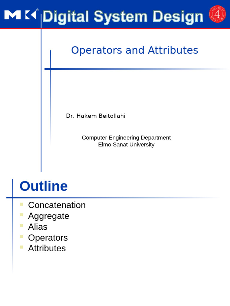 Lecture 5 Operations Attributes | PDF | Arithmetic | Computer Programming Lecture 5 Operations Attributes | PDF | Arithmetic | Computer Programming