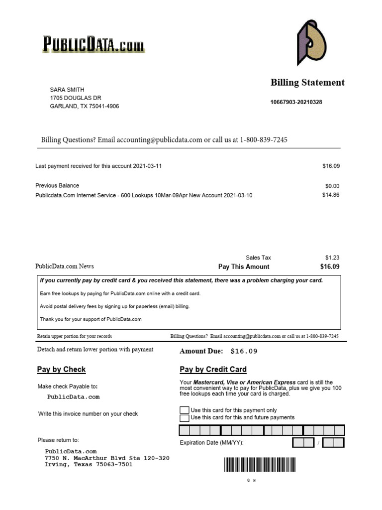 PD Billingstatement | PDF | Credit Card | Payments