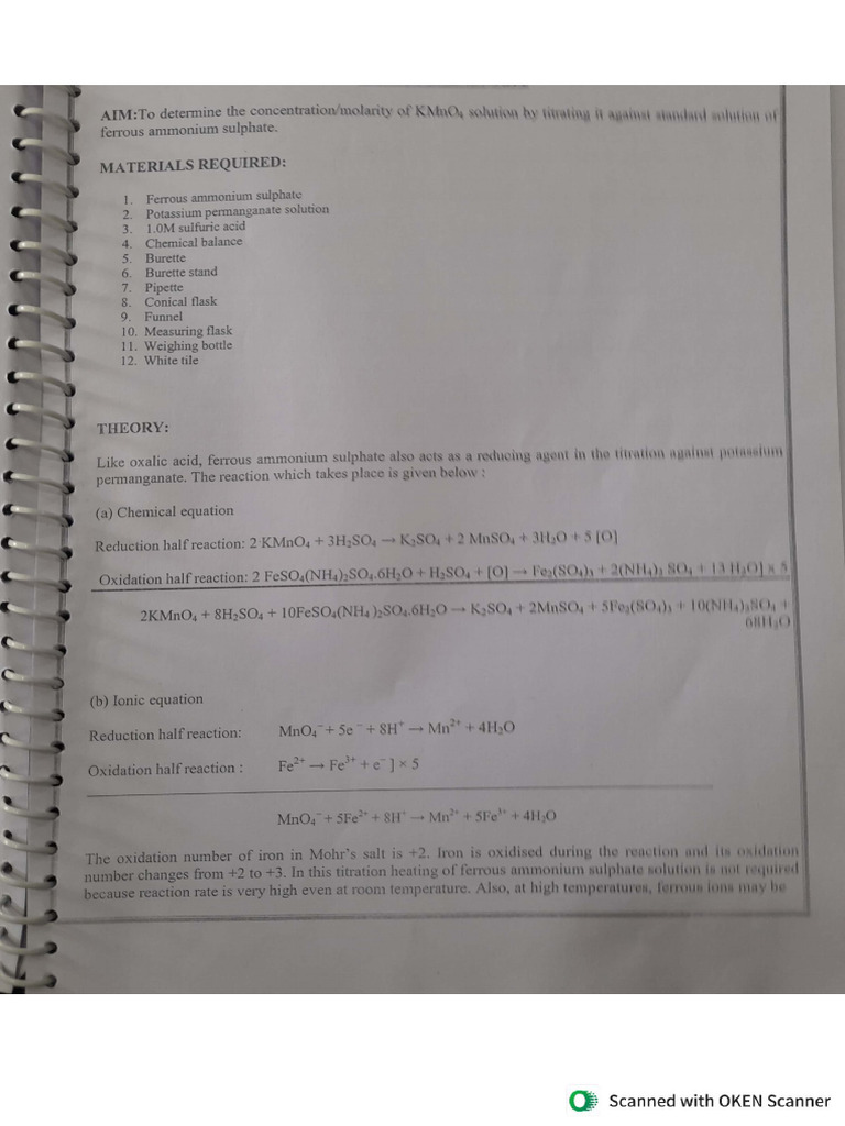 Engg Chem Lab Exp-03 | PDF