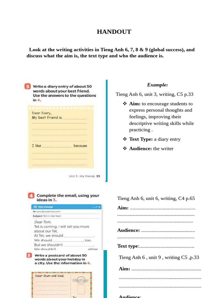 Handout Kĩ Thuật | PDF | Diary