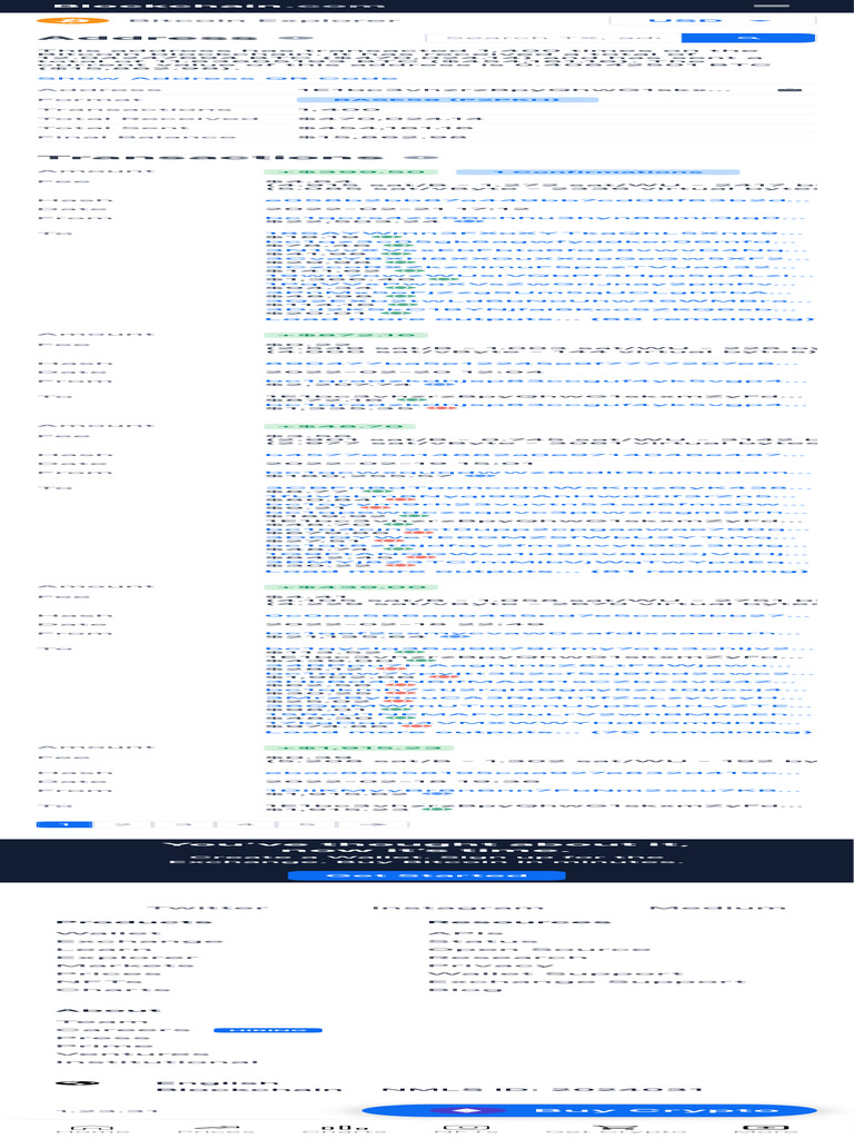 Bitcoin Address Transaction Overview | PDF | Bitcoin | Distributed Computing