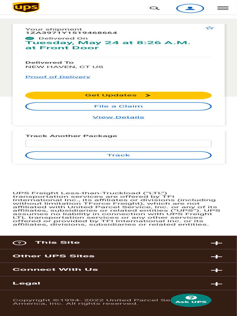 httpswww.ups.comtrackloc=en_US&requester=STtrackdetails | PDF