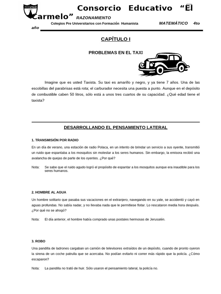 RM-1BIM-4to Sec | PDF | Geometría Elemental