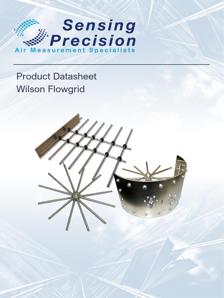 Wilson Flowgrid Datasheet Rev 1.0 01.18 IJ | PDF | Duct (Flow) | Flow ...