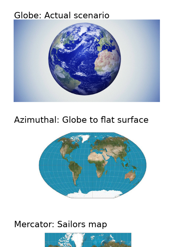 Map Projections | PDF | Young Adult