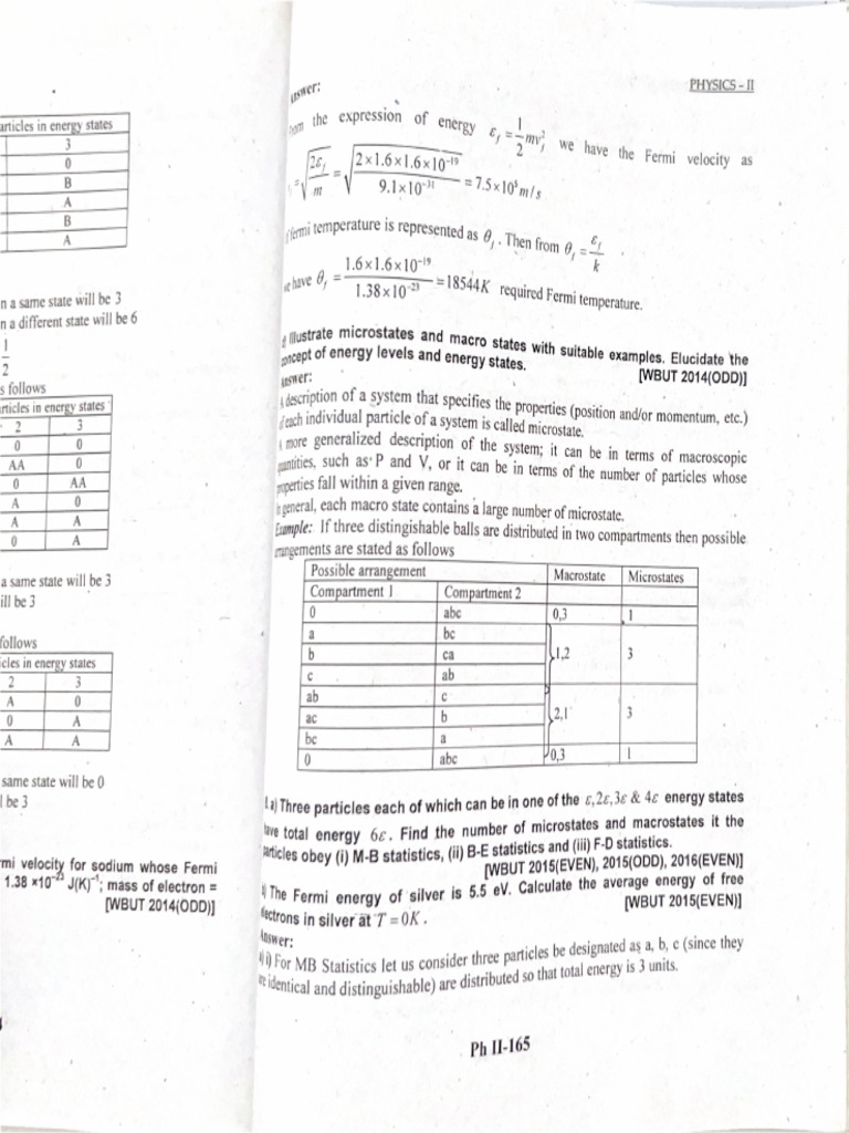 Statistical Mechanics 2 | PDF