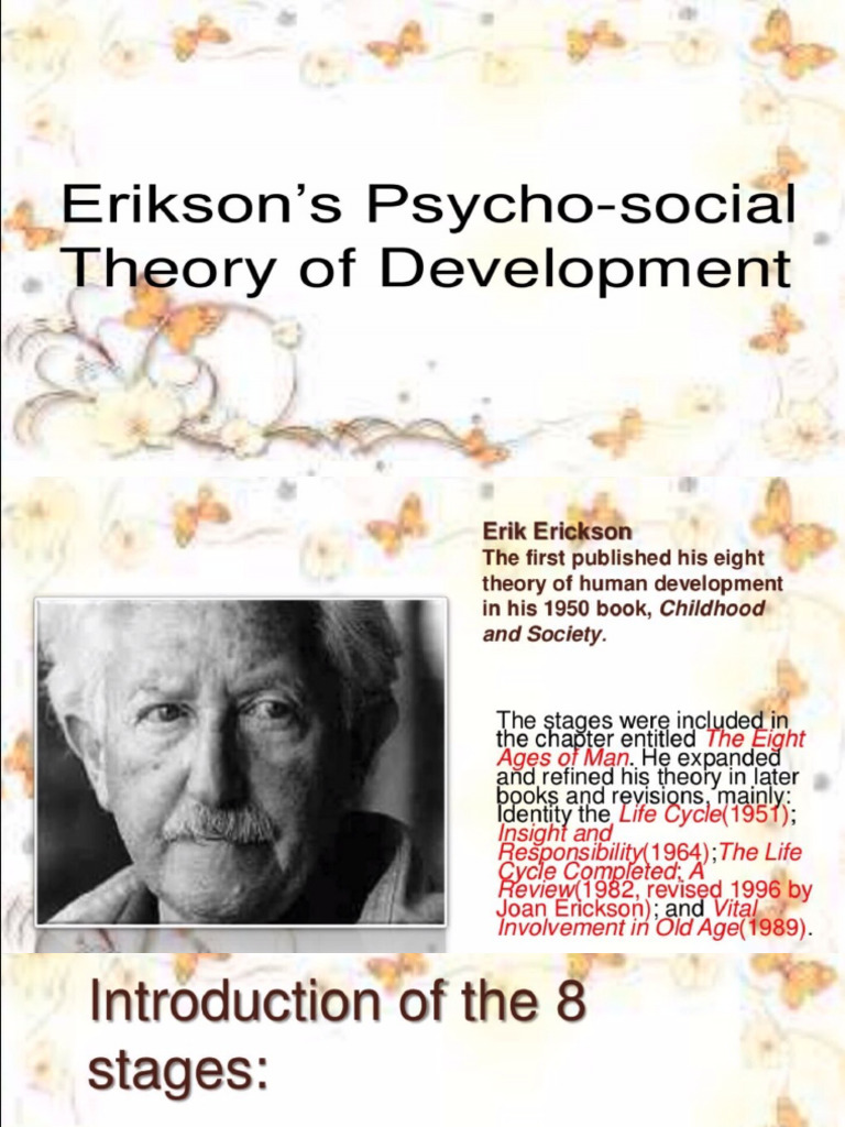 Eriksons 8 stages | PDF