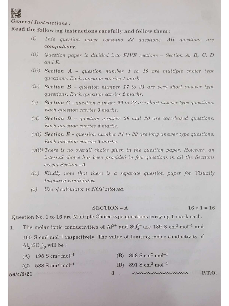 Chemistry Board 24 | PDF