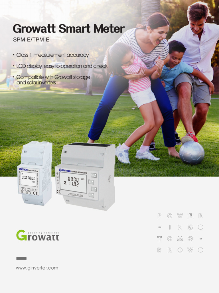 Growatt Smart Meter (Direct Connection) | PDF | Manufactured Goods ...