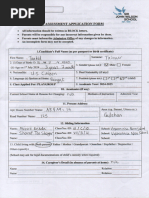 DSWD 4Ps Beneficiary Data Update Request Form Page 1 | PDF