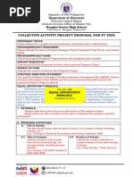 Deped Activity Proposal Template | PDF