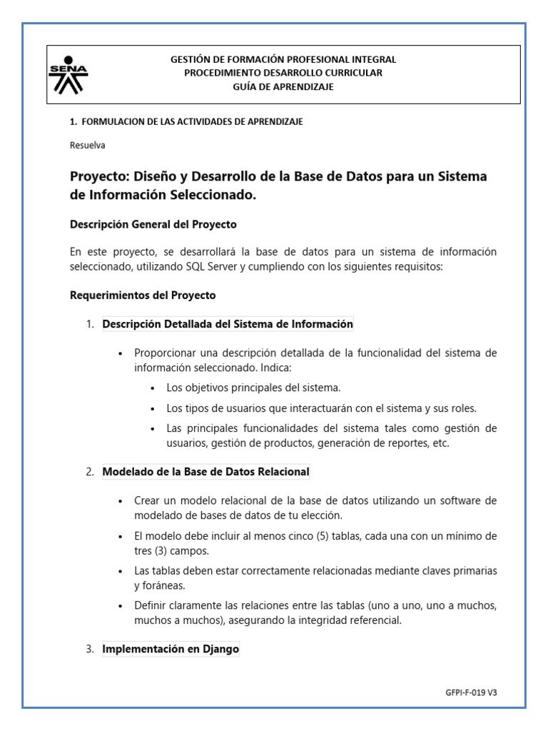 Taller Dajngo Modelos | PDF | Bases de datos | SQL