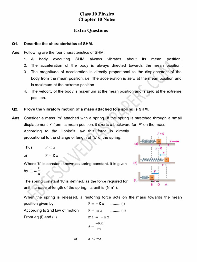 Unit 10 Notes | PDF