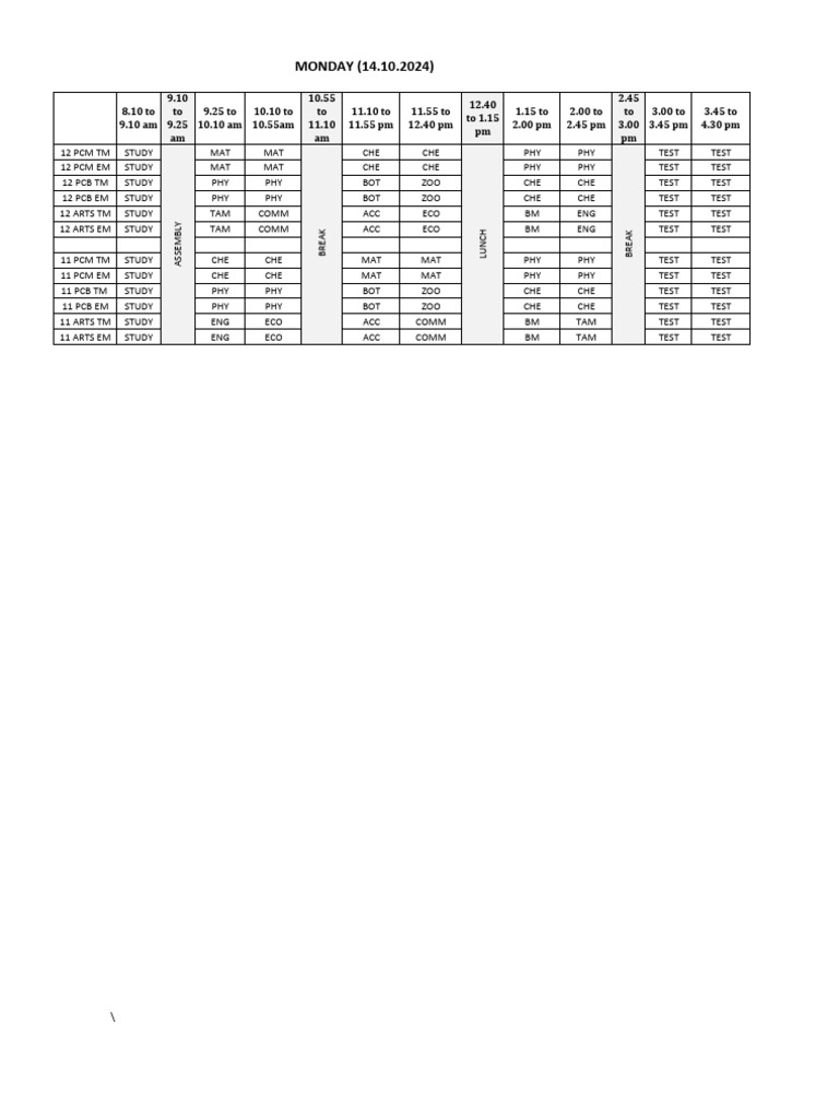 Monday 14.10.2024 | PDF