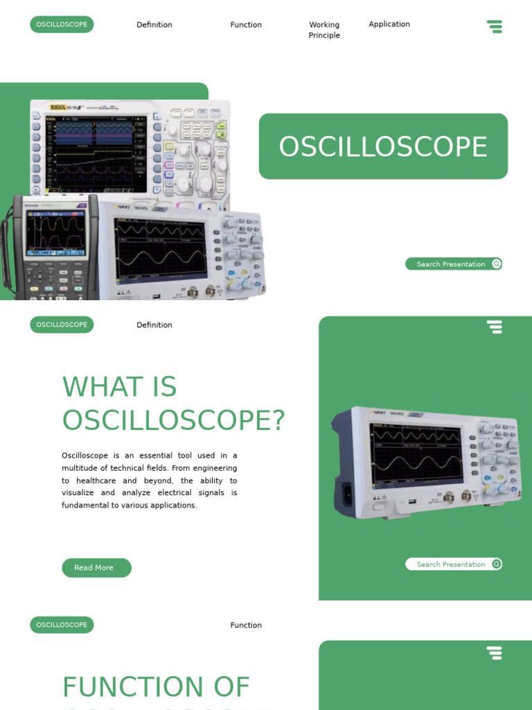 OSCILLOSCOPE | PDF | Amplitude | Waves