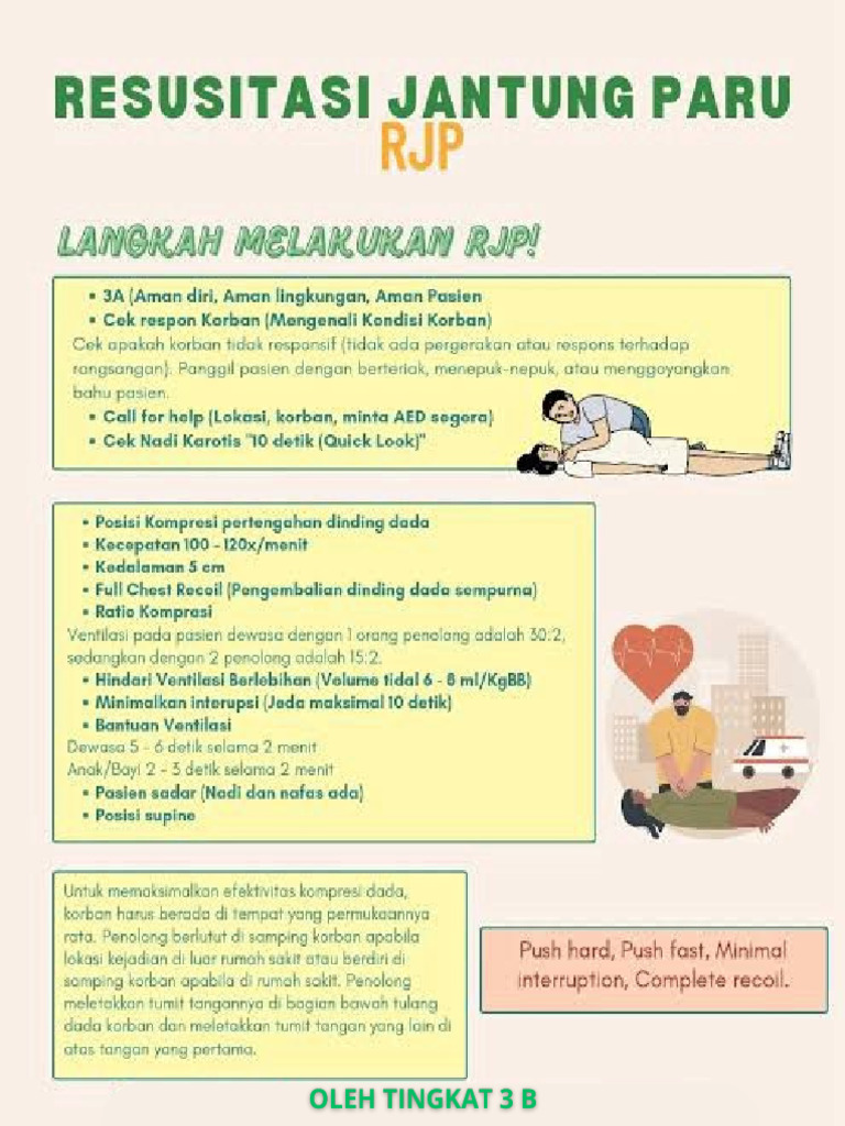 Langkah RJP Orang Dewasa Kel 2 | PDF
