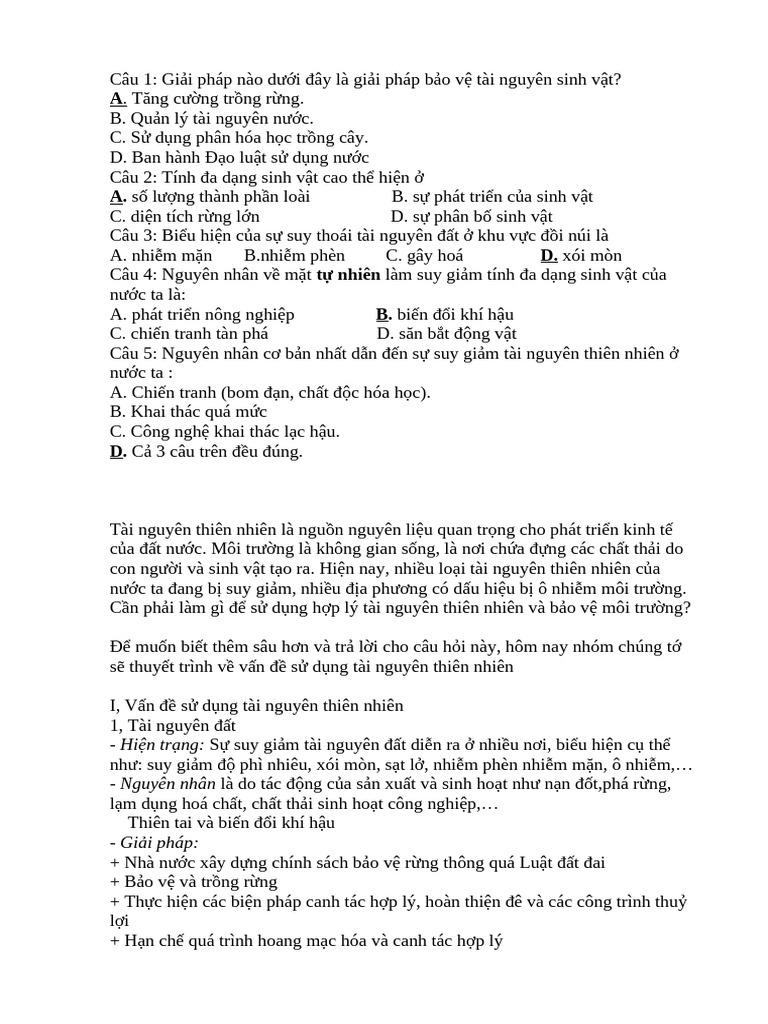 thuyết trình địa bài 5 1 | PDF