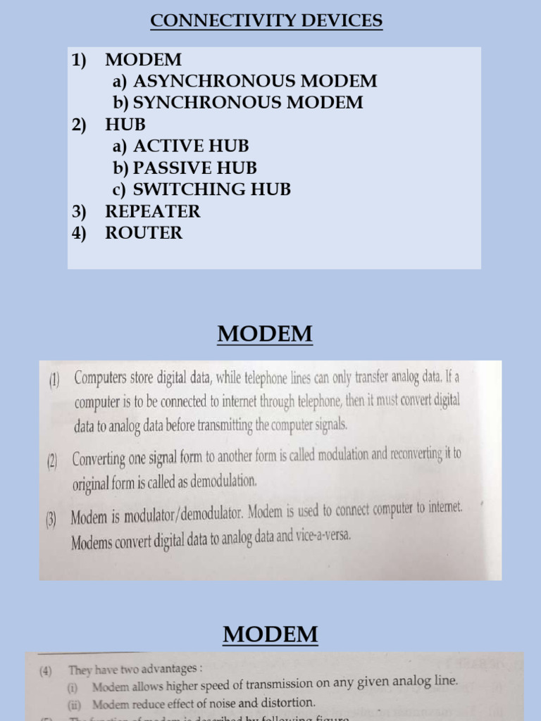 Networking-Connectivity Device | PDF | Science & Mathematics | Computers