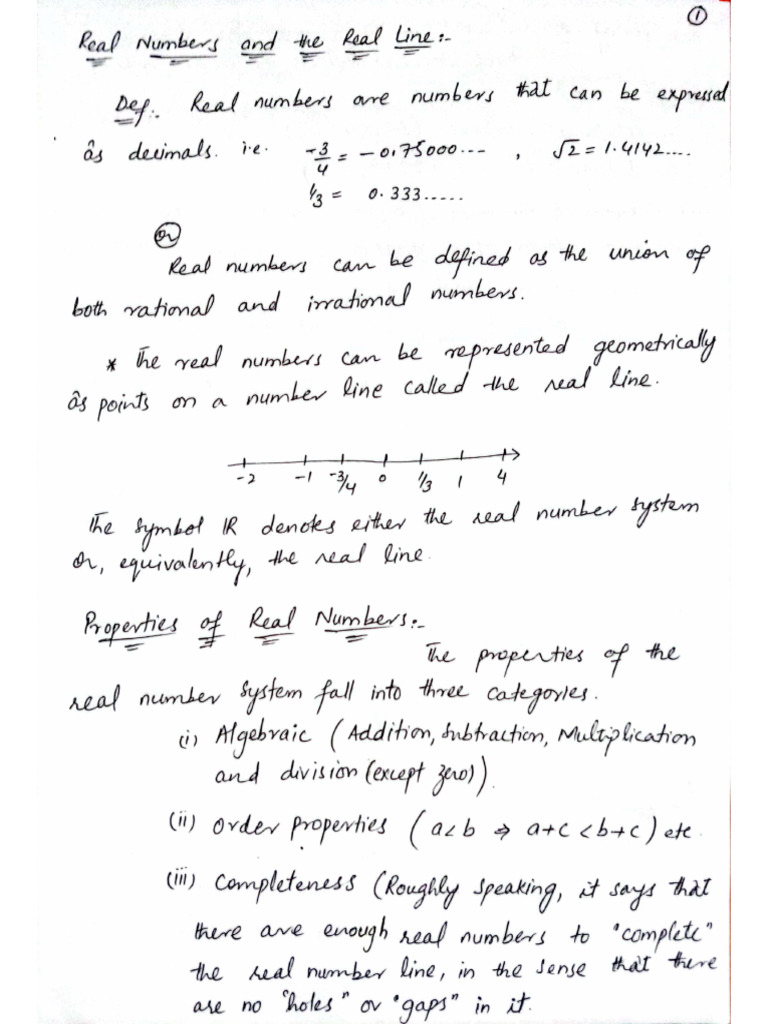 Calculus and Analytical Geometry Notes - Lecture 1-12-1 | PDF
