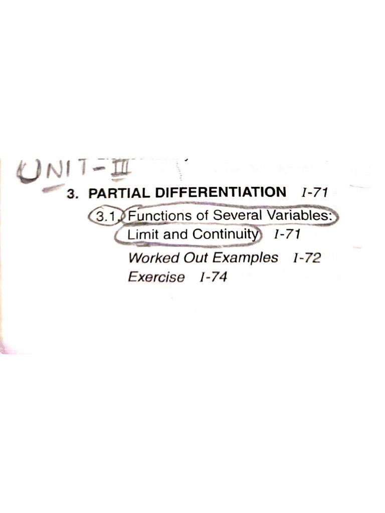 Engineering Mathematics 1 UNIT 3 | PDF