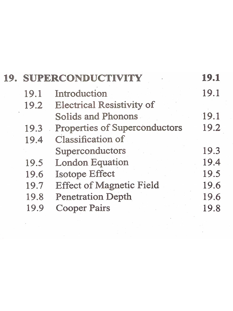 Superconductivity | PDF