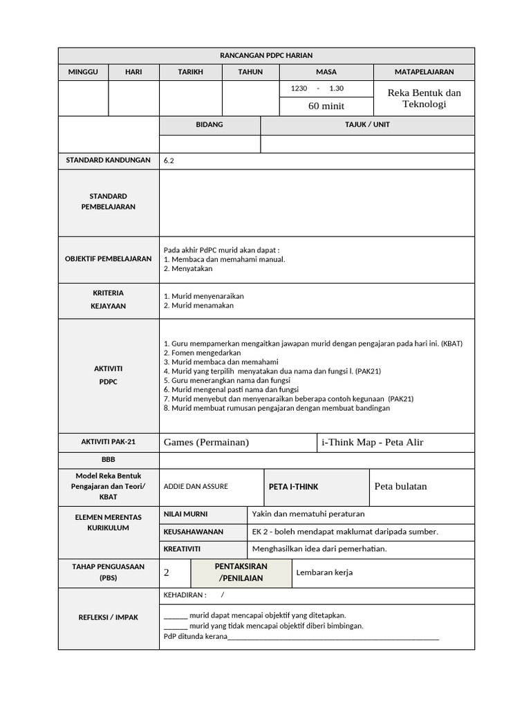 RPH1 RBT T5 | PDF | Seni