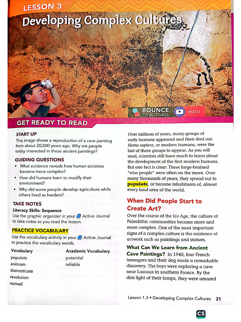 Developing Complex Cultures 1.3 | PDF