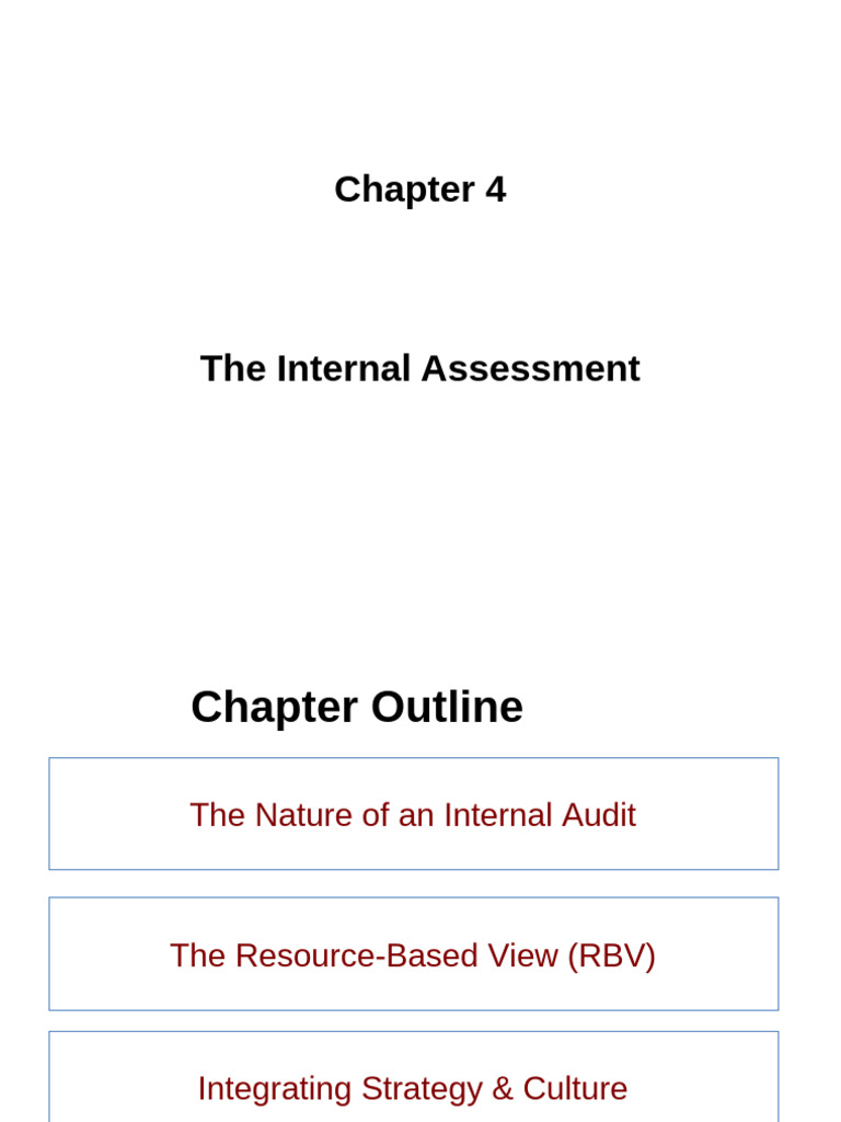 The Internal Assessment | PDF | Marketing | Human Resources