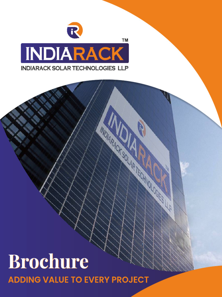 IndiaRack Brochure | PDF | Screw | Corrosion