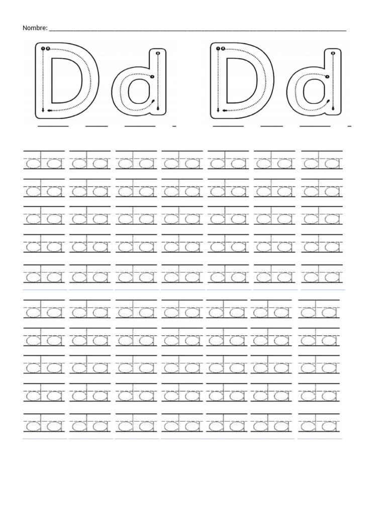 SILABAS CON D D | PDF