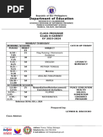 DLL Cover Page Template | PDF