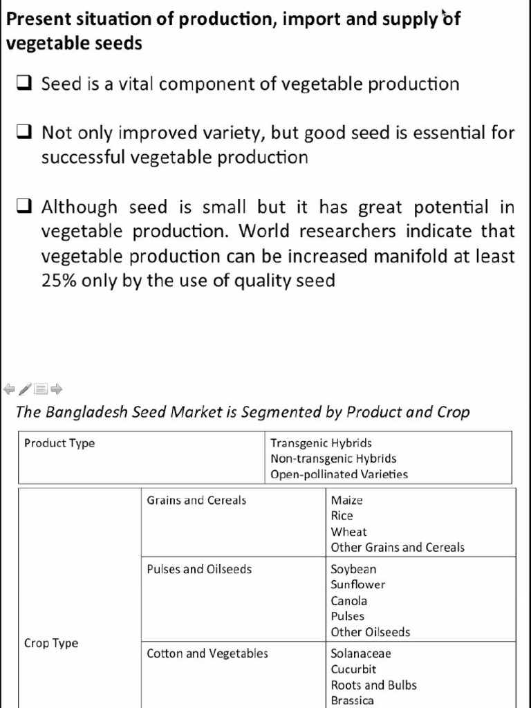 03 Seed Production, Seed Classes, Seed Quality | PDF