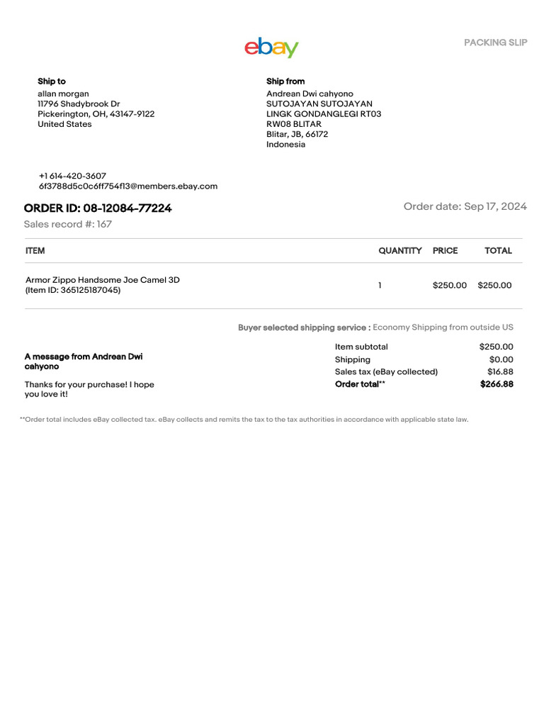 Ebay Documents | PDF