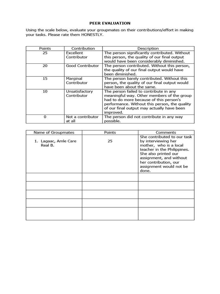 Task2 Peer Evaluation | PDF