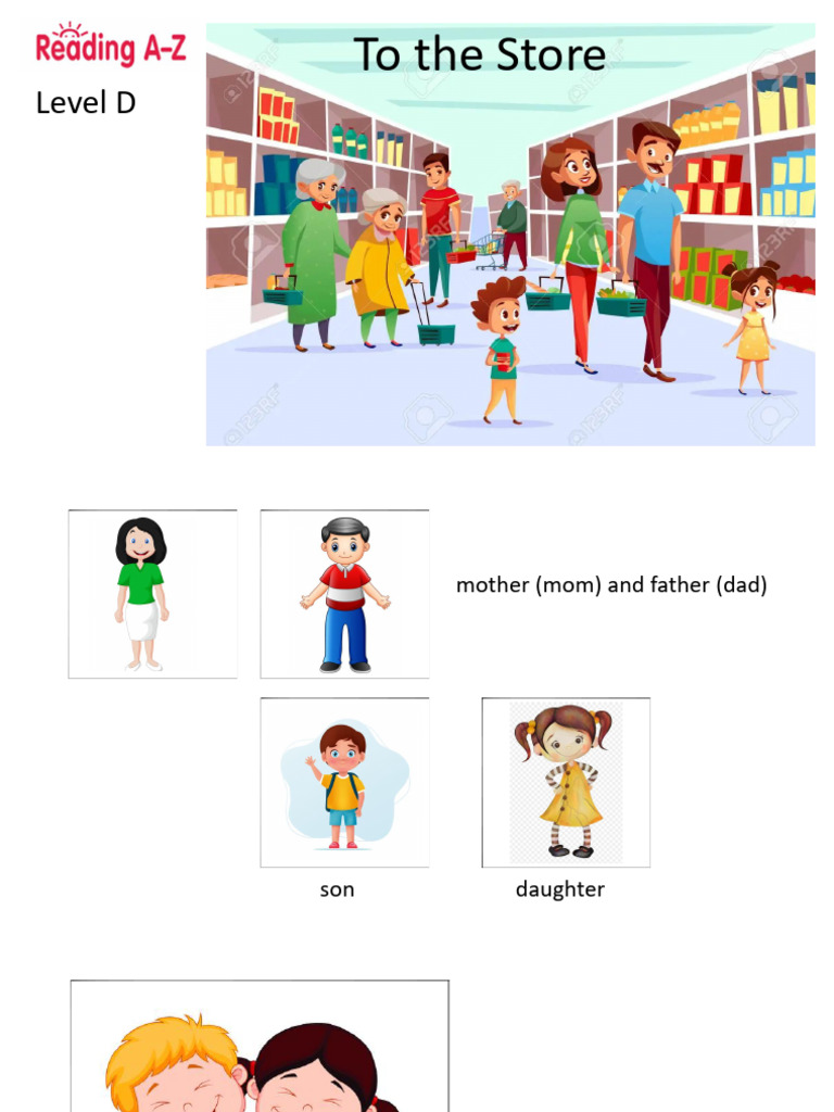 D To The Store Lesson Plan and Story | PDF | Grandparent | Word