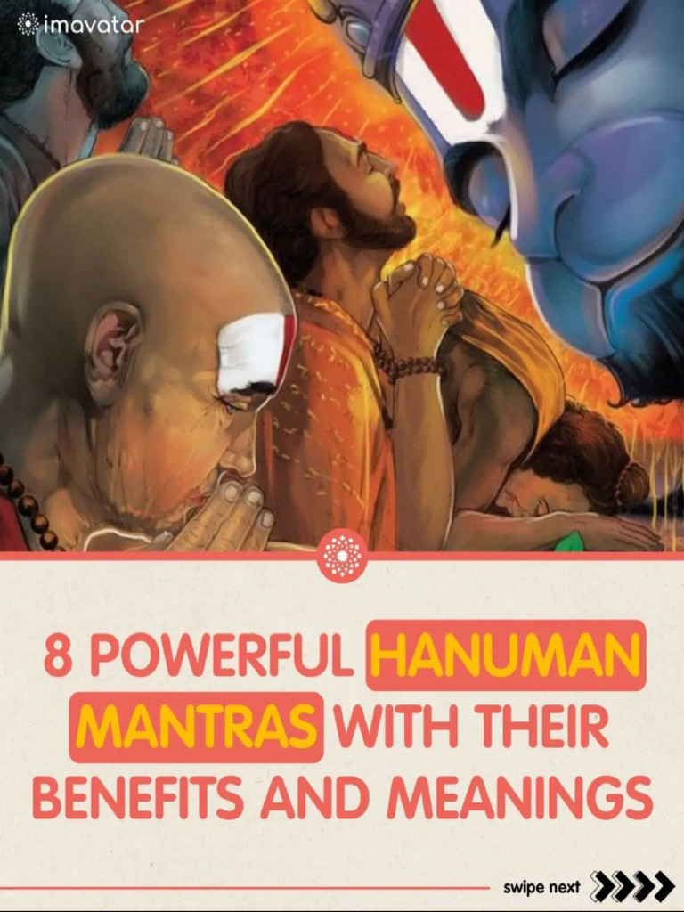 Hanuman's Mantras | PDF | Mantra | Indian Religions