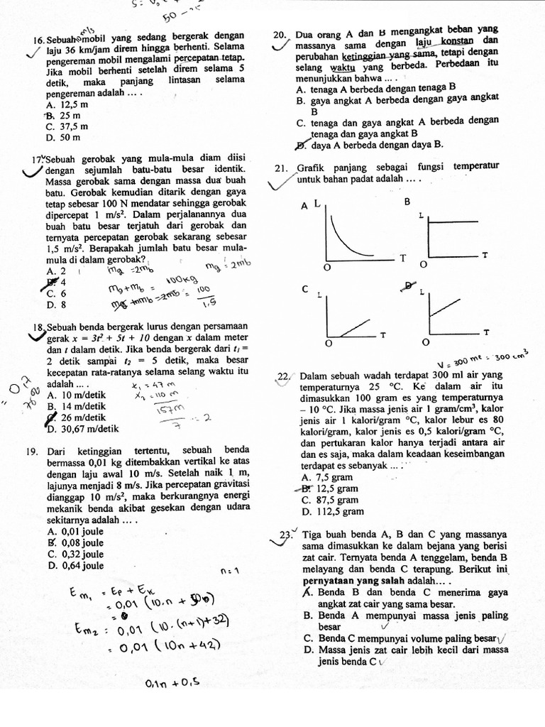 Soal Osp Ipa SMP 2017 | PDF