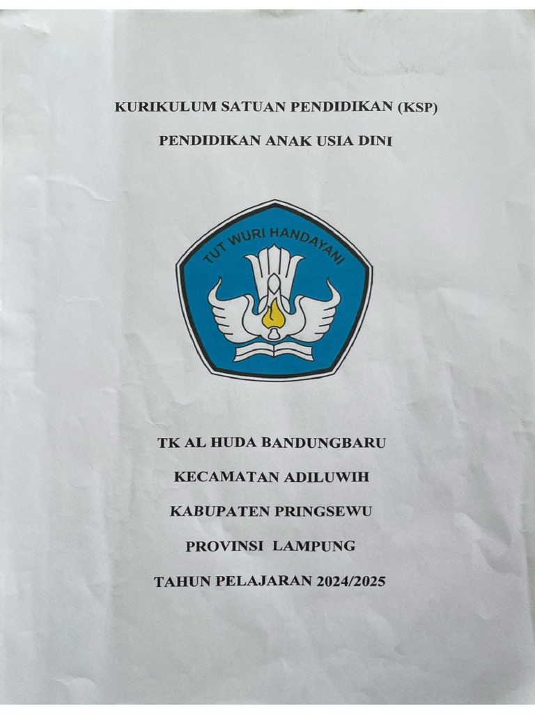Kurikulum TK | PDF