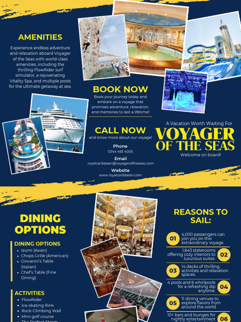 Voyager of The Seas | PDF | Passenger Ships | Shipping