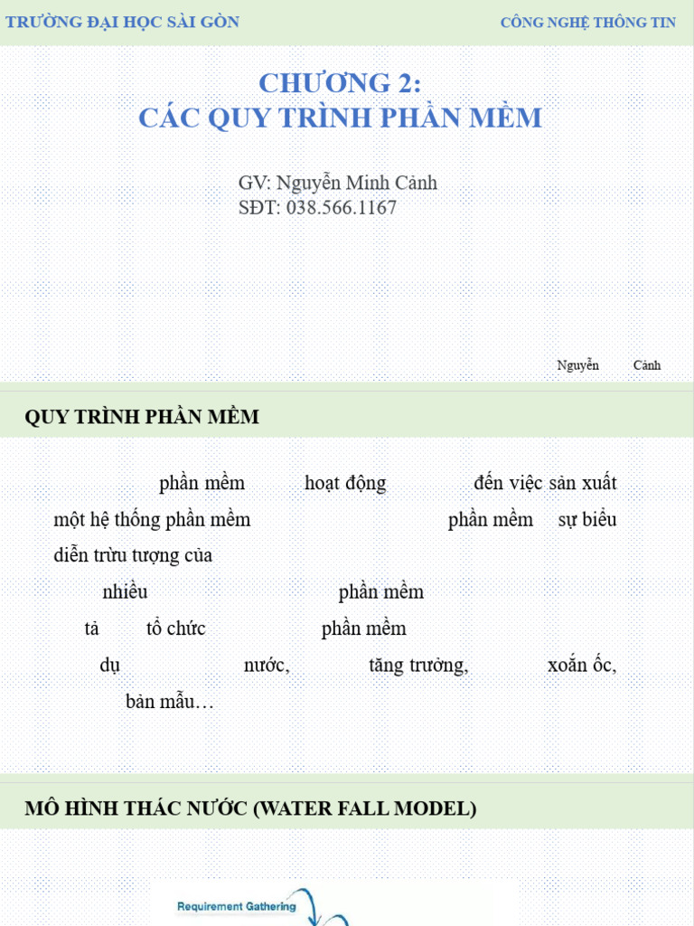 B02_Chuong2_QuyTrinhMoHinh | PDF