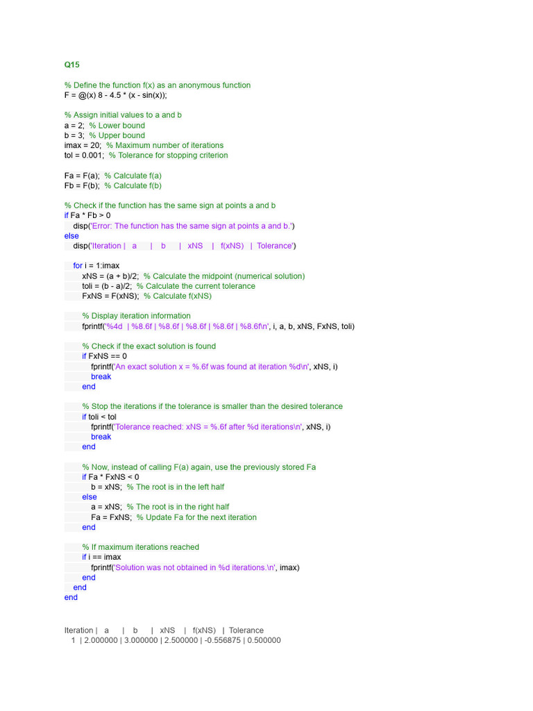 NM Assignment | PDF | Algorithms | Computer Programming
