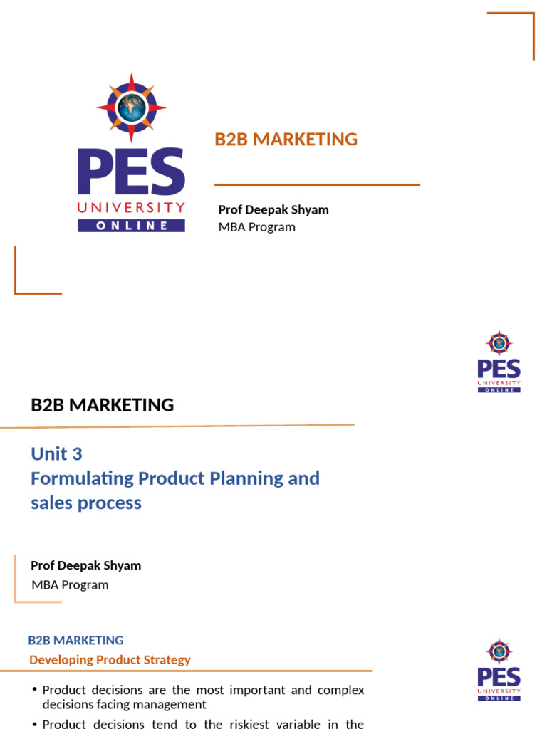 Unit 3-1 | PDF | Marketing | New Product Development