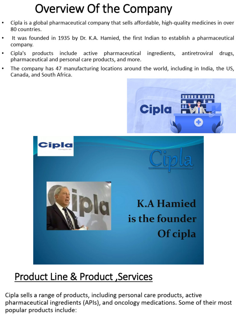 Cipla PPT Vineet Tyagi PDF | PDF | Health Care | Consumption (Economics)