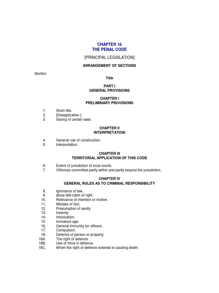 Tanzania Penal Code Overview | PDF | Burglary | Theft