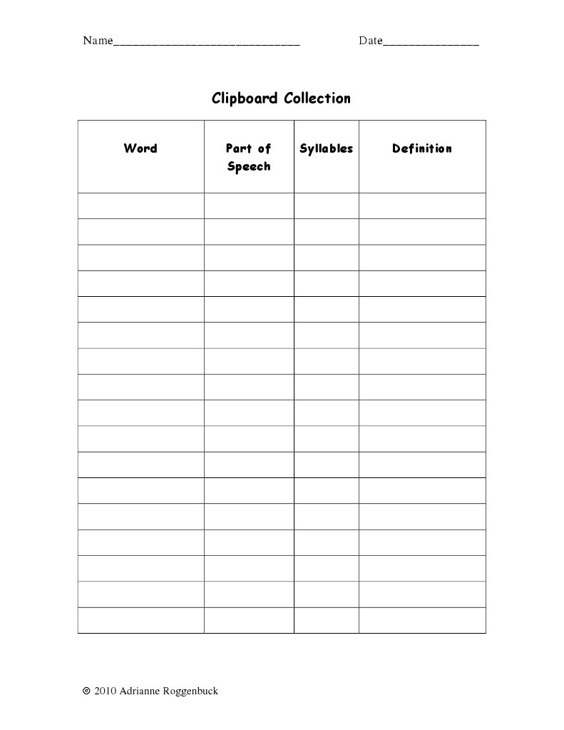 Clipboard Collection | PDF