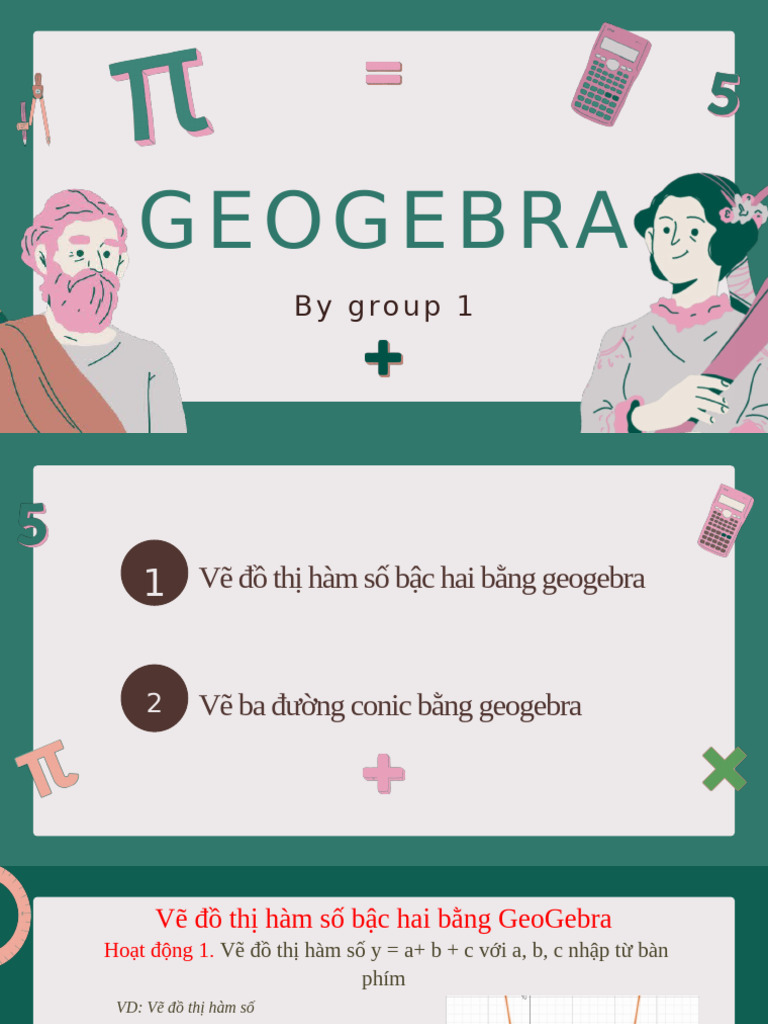 Pink Green Bright Aesthetic Playful Math Class Presentation | PDF