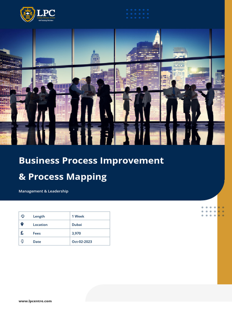Business Process Improvement & Process Mapping | PDF | Business Process ...