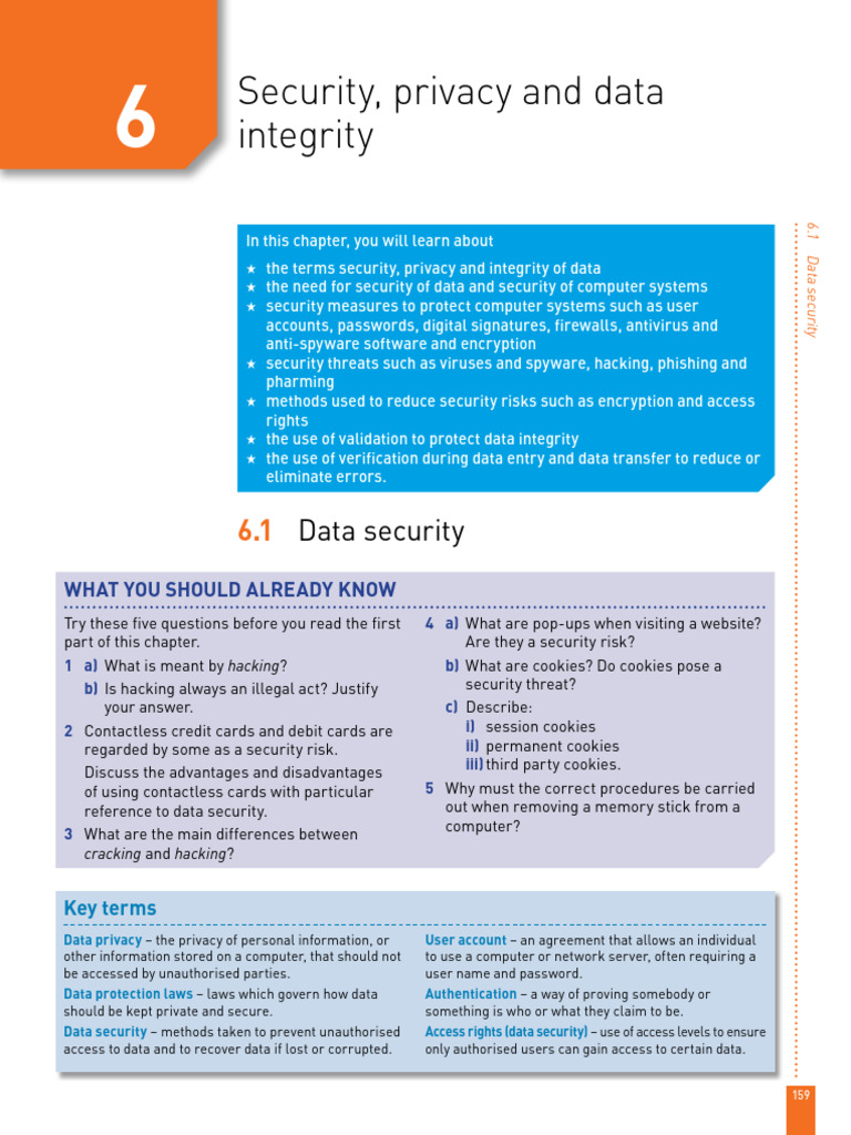 06 Security, Privacy & Data Integrity | PDF | Computer Virus | Malware